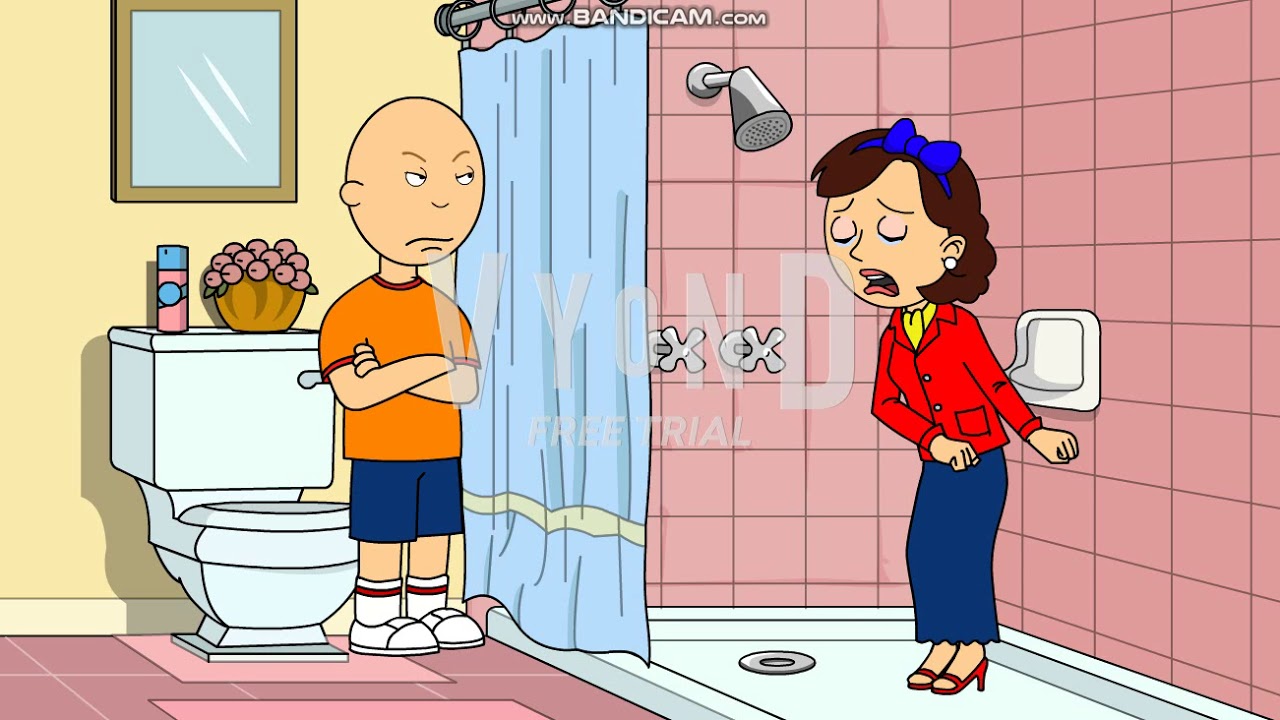 Caillou Give's Me A Cold Shower/Bricked_Requested - YouTube