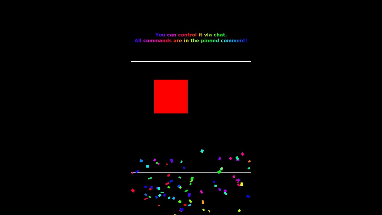 Live Interactive Color Cube - Change the Cube Color in Chat! - YouTube
