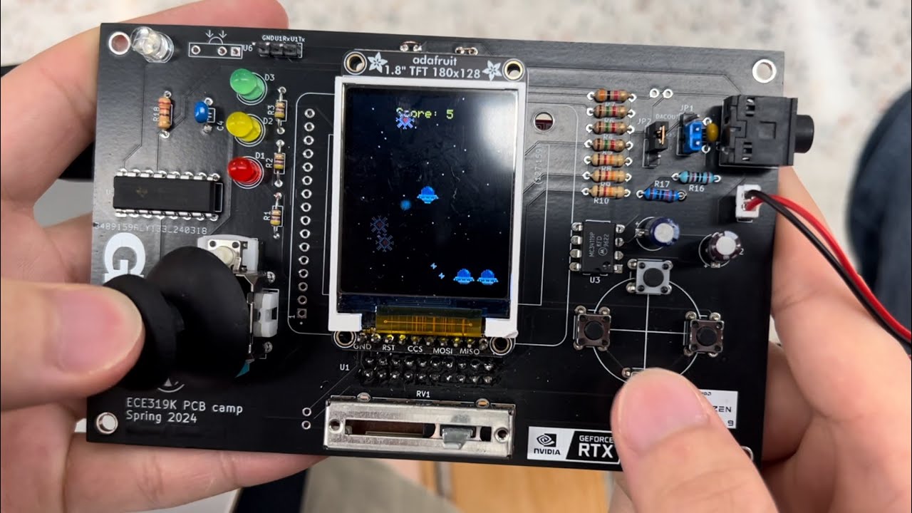 UT Austin ECE 319H Spring 2024 Last Stand Demo - YouTube