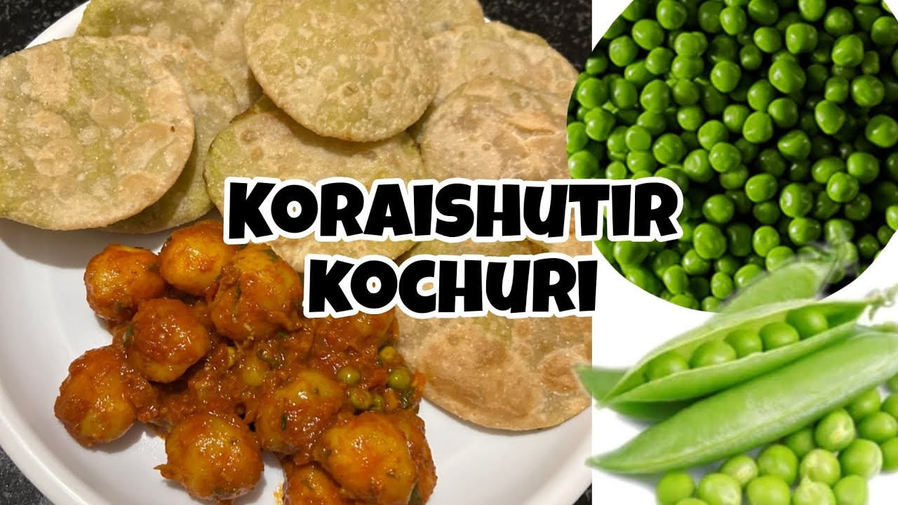 Koraishutir Kachori Unique Bengali Recipe #tasty #greenpeas #easy # ...