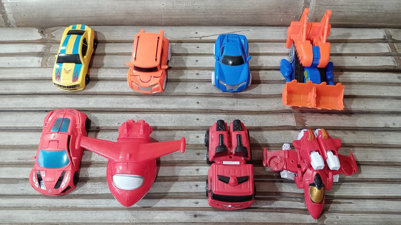 또봇 레스큐R과 제로로봇 자동차 변신Tobot Rescue R and Zero Robot Car Transformation ...