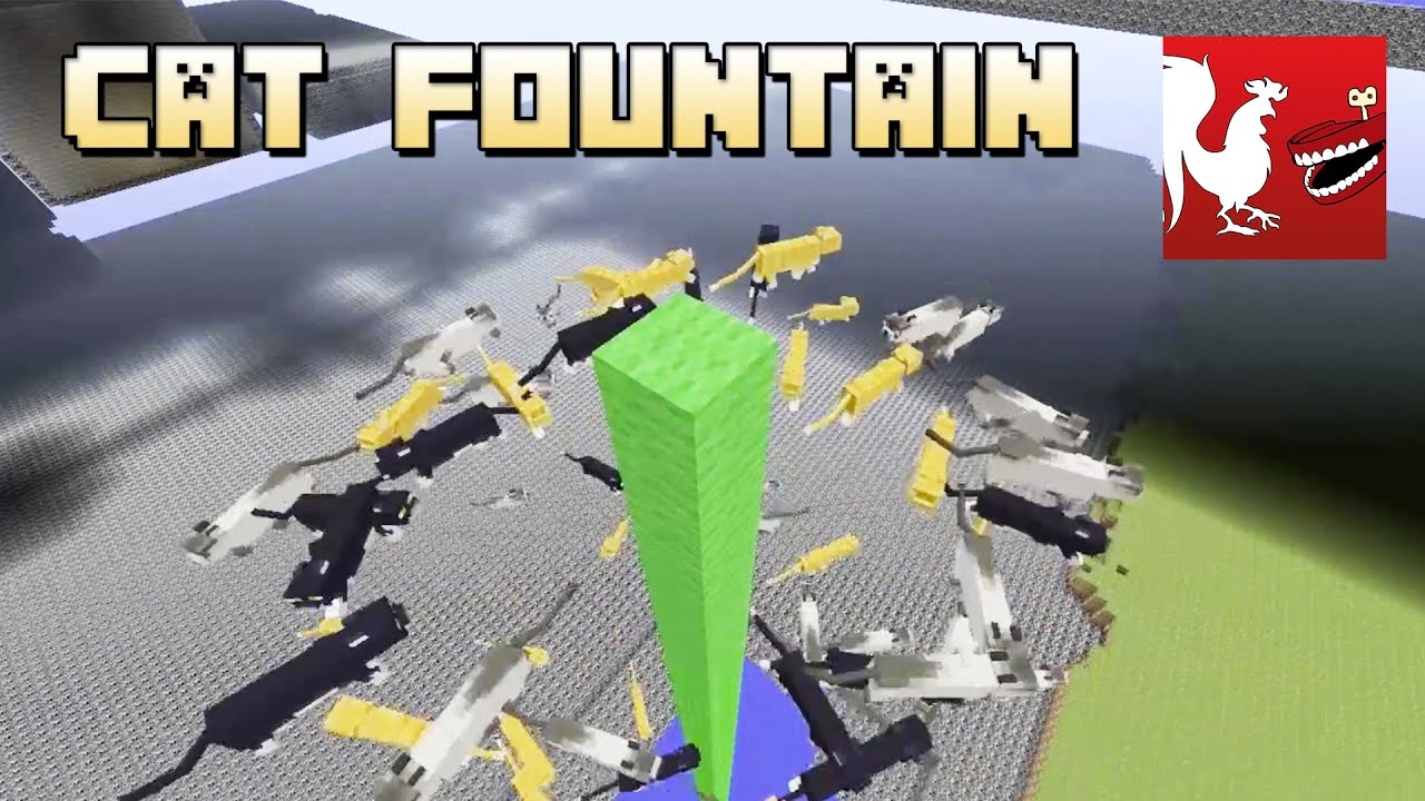 Things to Do In Minecraft - Cat Fountain | Rooster Teeth - YouTube