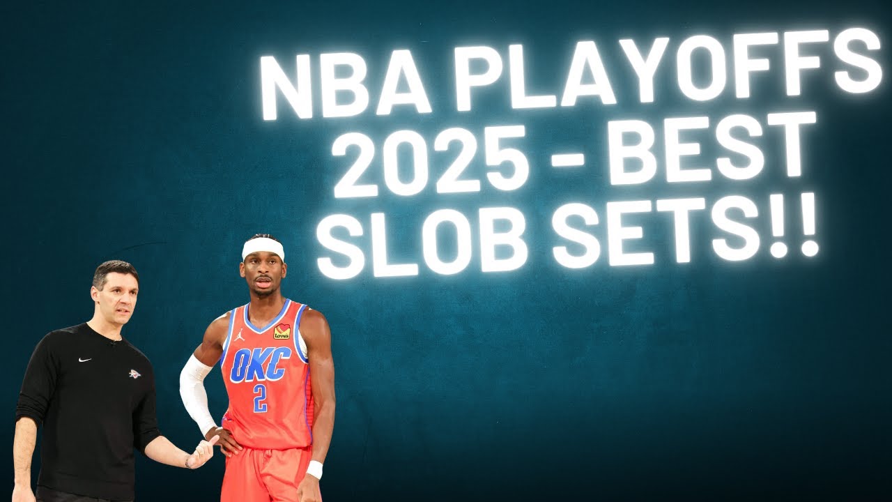 NBA Playoffs 2025 - Best Sideline Out-of-Bound (SLOB) Sets! - YouTube