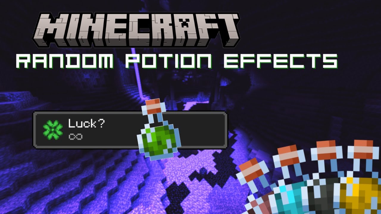 Minecraft, BUT I Get RANDOM POTION EFFECTS - YouTube