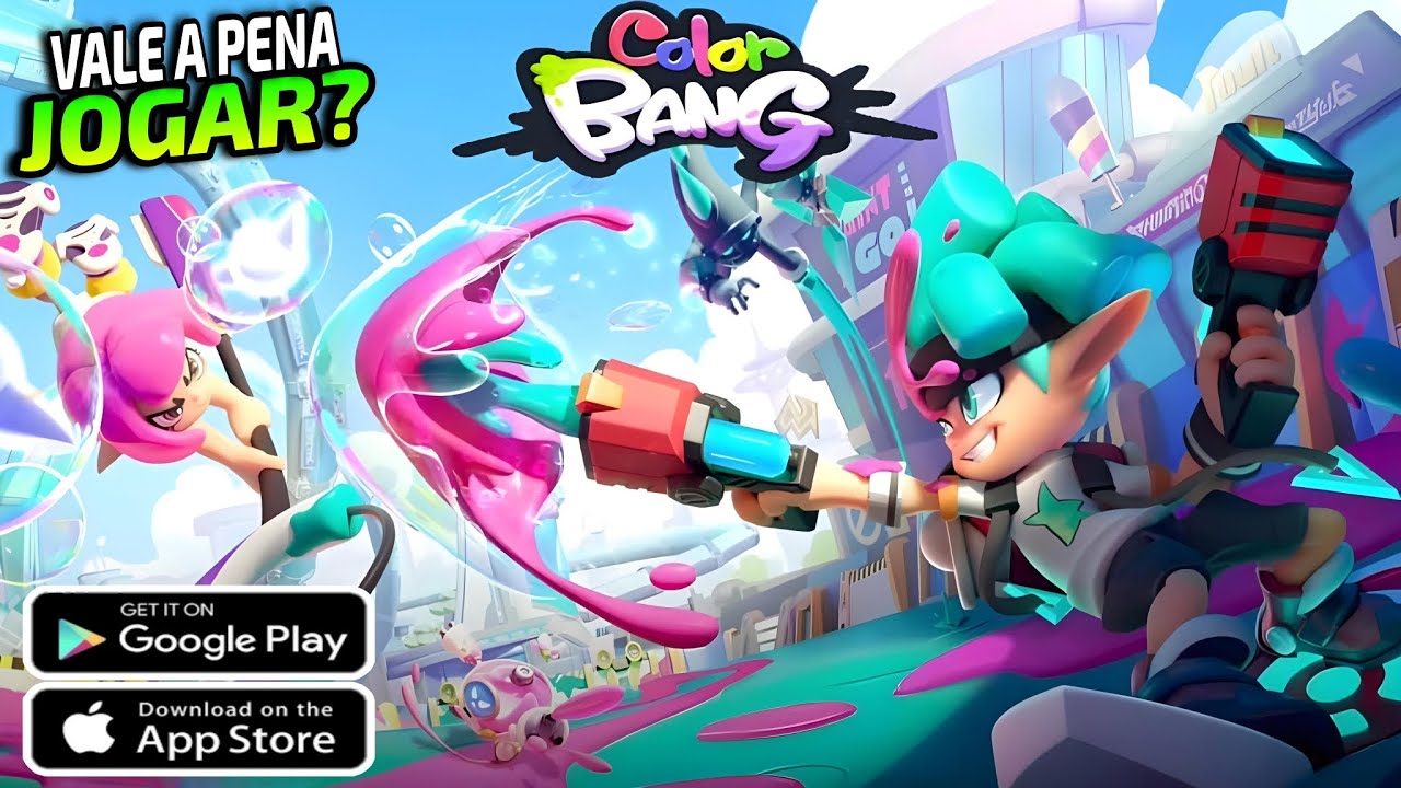 Conferindo O Novo Jogo Concorrente Forte Do Brawl Stars? COLOR BANG ...