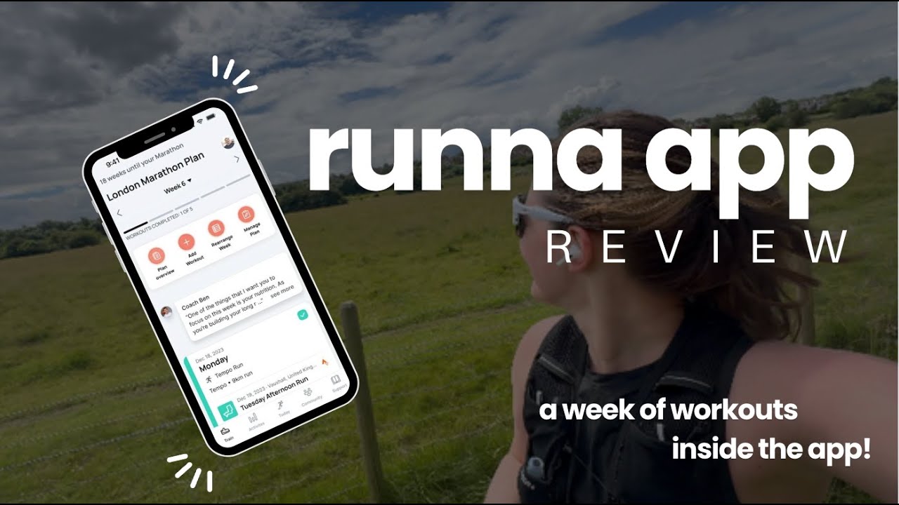A week of running + working out with Runna! @Runna App Review, Inside the app, Set up + Features ...