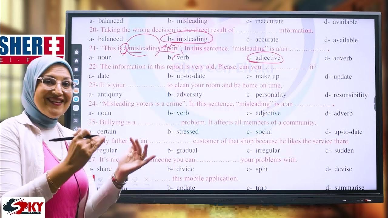 S3 Unit 1 Vocab lessons 3&4 - YouTube