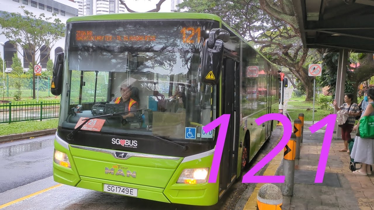 MAN NL323F A22 Euro 6 SG1749E On Service 121 1st Day Perm Bus - YouTube