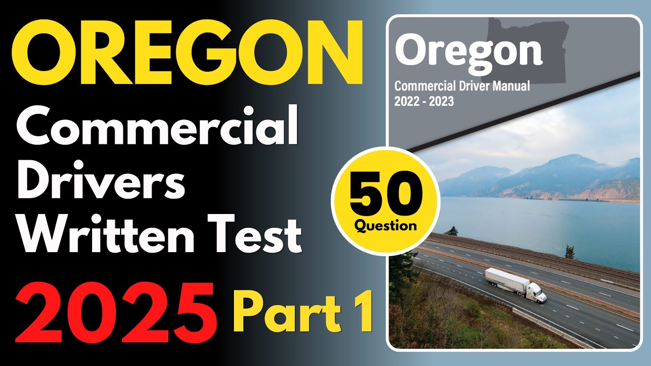 Oregon Commercial Drivers Written Practice Test | Part 1 | CDL Written ...