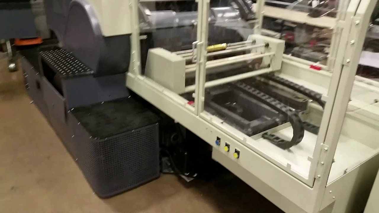 Heidelberg SBD Foil Stamping Press - Refurbished - YouTube