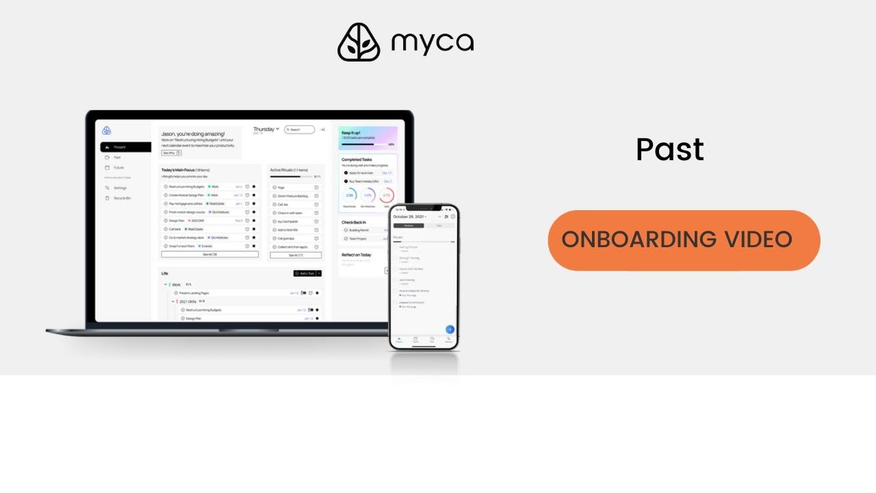 myca Onboarding Adv. 3 - Learn from your past - YouTube
