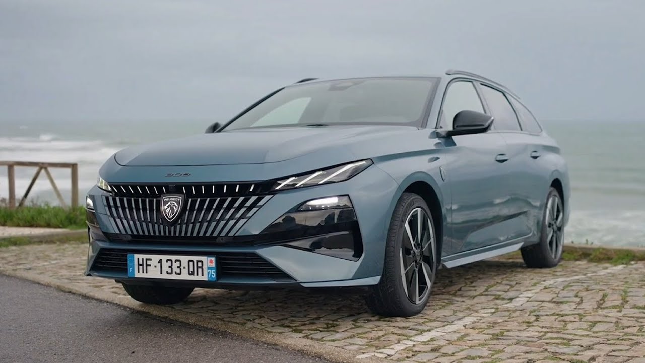 New 2026 Peugeot 308 SW GT Ingaro Blue | Walkaround - YouTube