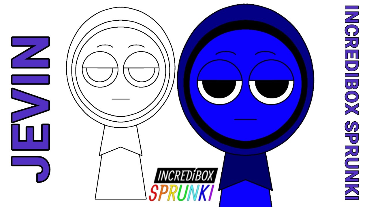 How to draw Jevin from Incredibox Sprunki | Easy drawing tutorial - YouTube