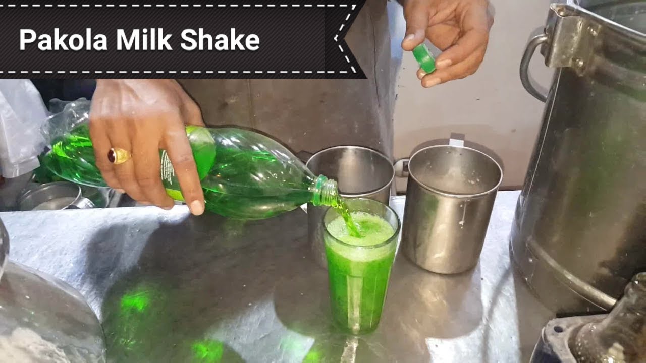 Pakola Milk Shake At Pakistani Food Street Karachi - YouTube