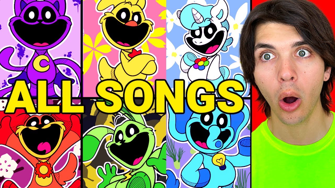 ALL Smiling Critters Songs And MUSIC VIDEOS! (Poppy Playtime Chapter 3 ...