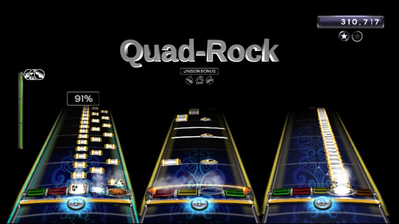 Quad-Rock [Full Album] Chart Preview for Clone Hero/Rock Band - YouTube ...