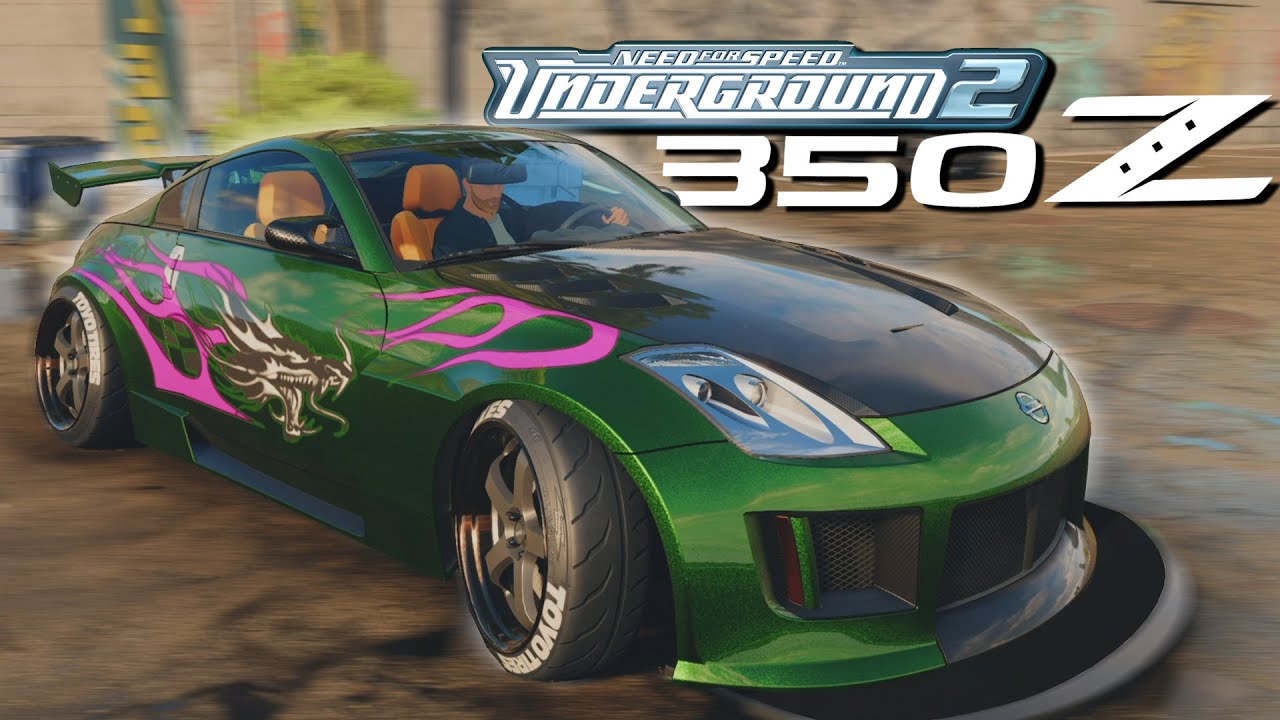 NFS UNBOUND MODS - NISSAN 350Z NFS UNDERGROUND 2 BODYKIT! - YouTube