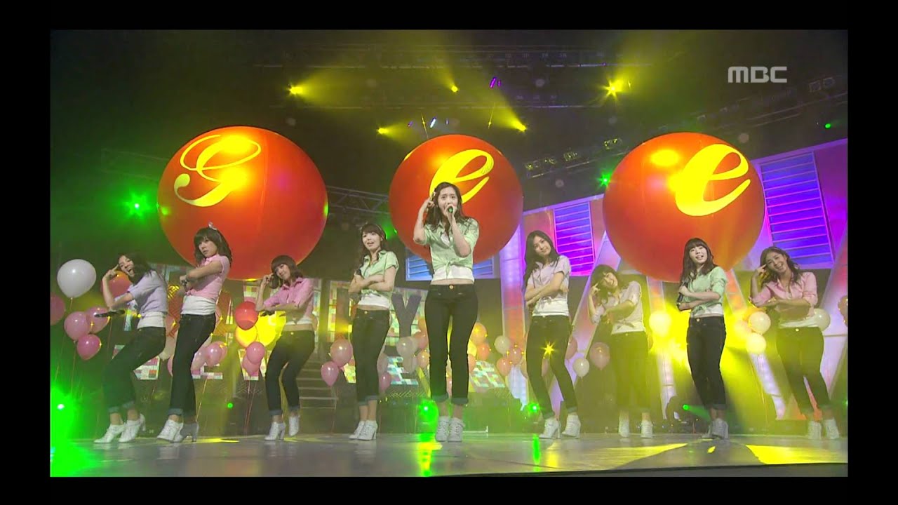 Girls' Generation - Gee, 소녀시대 - 지, Music Core 20090124 - YouTube