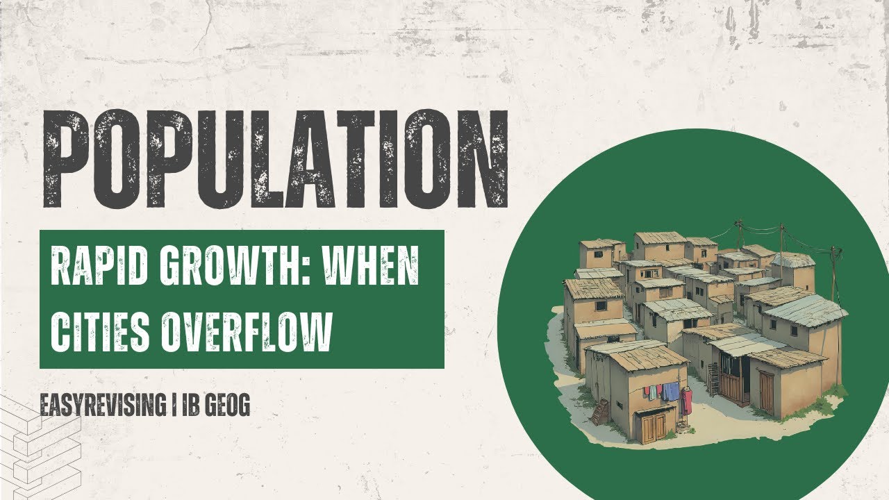 IB Geography: Megacities and Slums | Overpopulation - YouTube