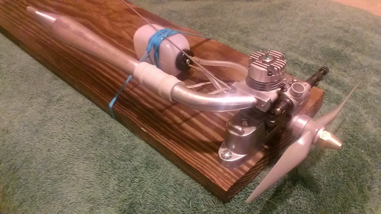 ASP .12 APC 6.5x5 MACS Tuned Pipe 18,980 rpm - YouTube