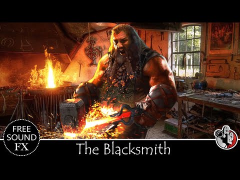 Blacksmith Sound Effects - YouTube