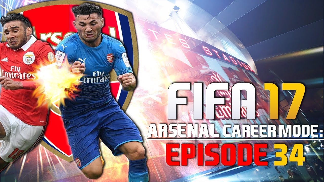 THE BOSNIAN HULK!! - ARSENAL CAREER MODE EP. 34 - Fifa 17 - YouTube