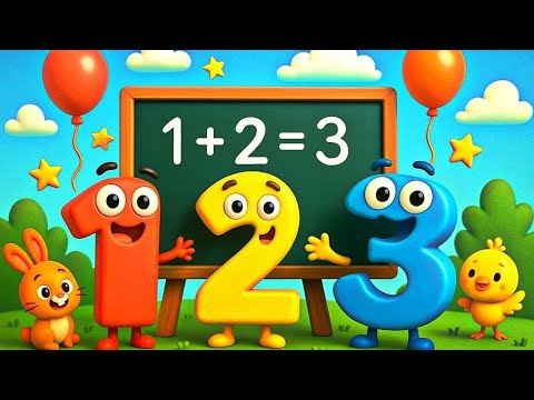 LEARN ADDITION WITH FUN | 1234 | BASIC MATHS - YouTube
