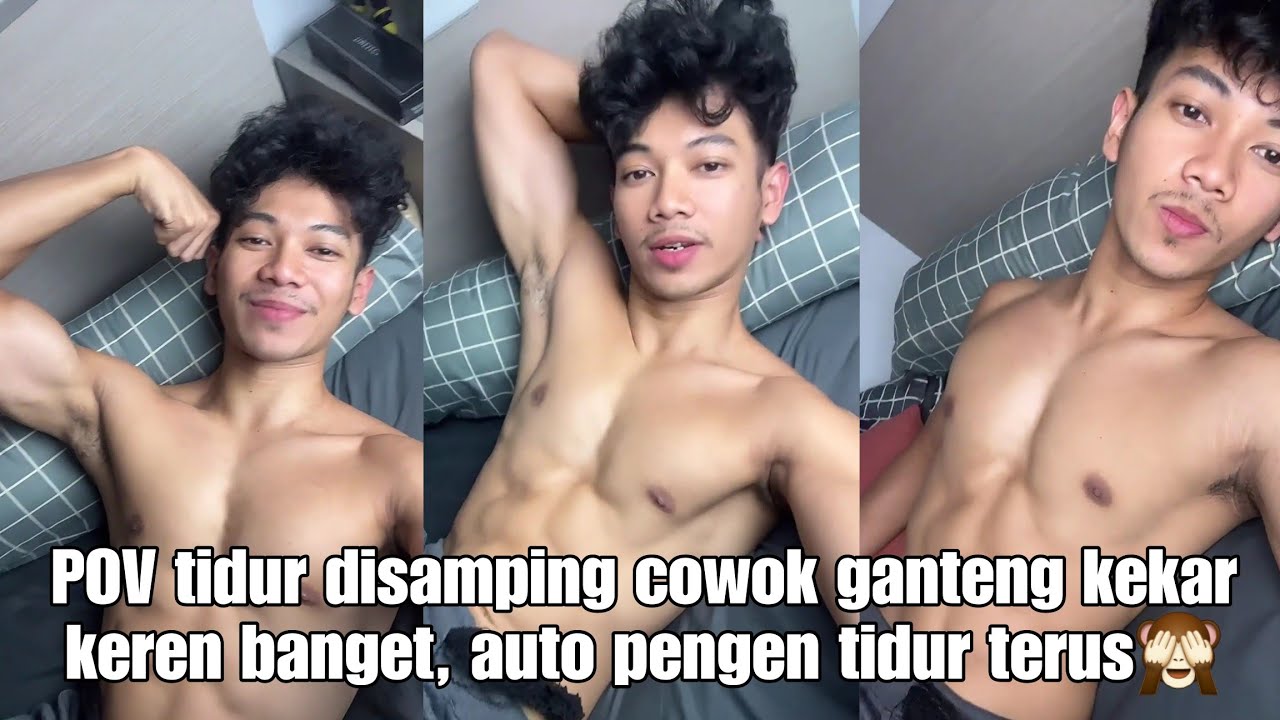 POV tidur disamping cowok ganteng kekar keren banget, auto pengen tidur terus - YouTube