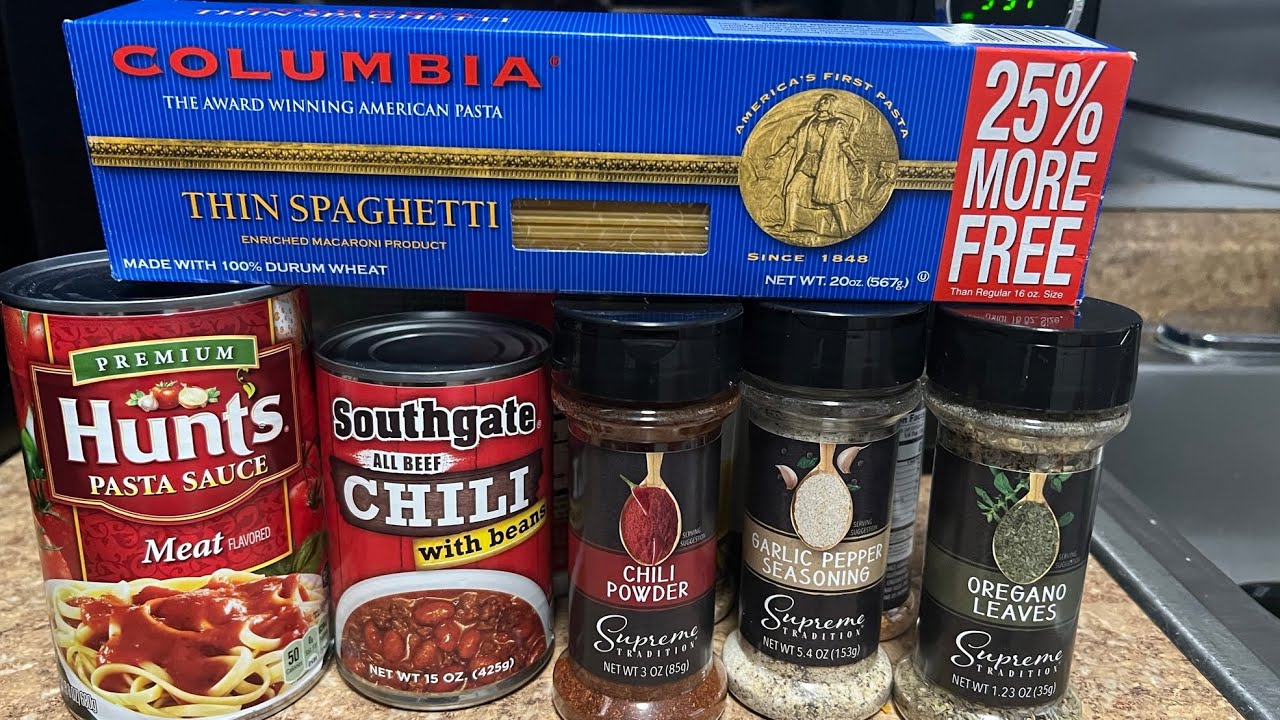 Struggle Meal | Dollar Tree | Quick and Easy Dinner | Cheap Meal ...