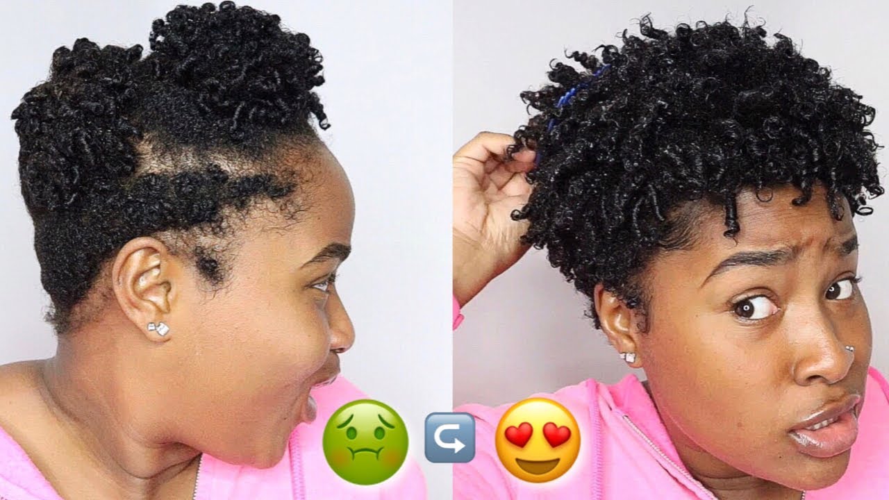 Refreshing Finger Coils + BEST EDGE CONTROL FOR 4 TYPE HAIR 😍 - YouTube