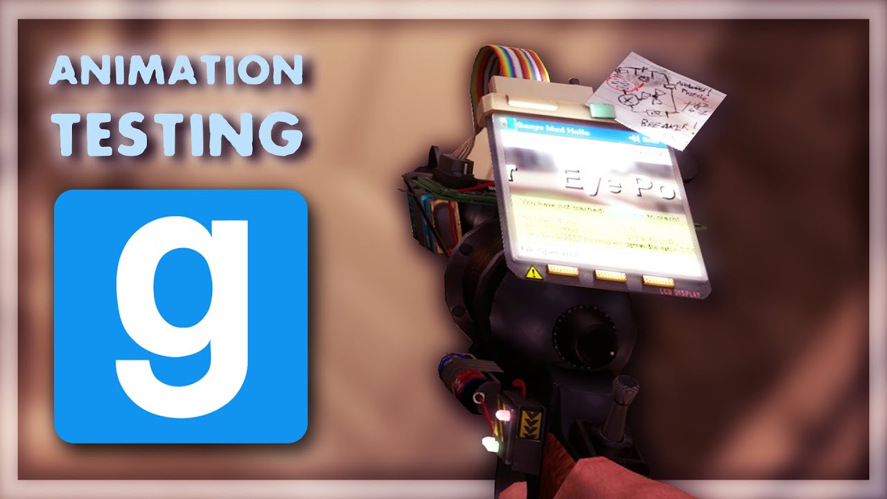 Gmod Animation - First Test - YouTube