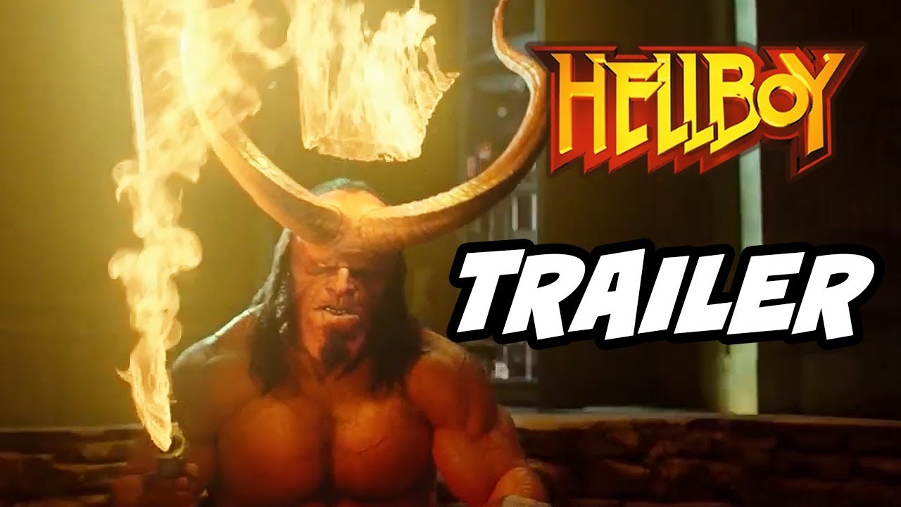 Hellboy Official Trailer - King Hellboy Easter Eggs and Reboot ...