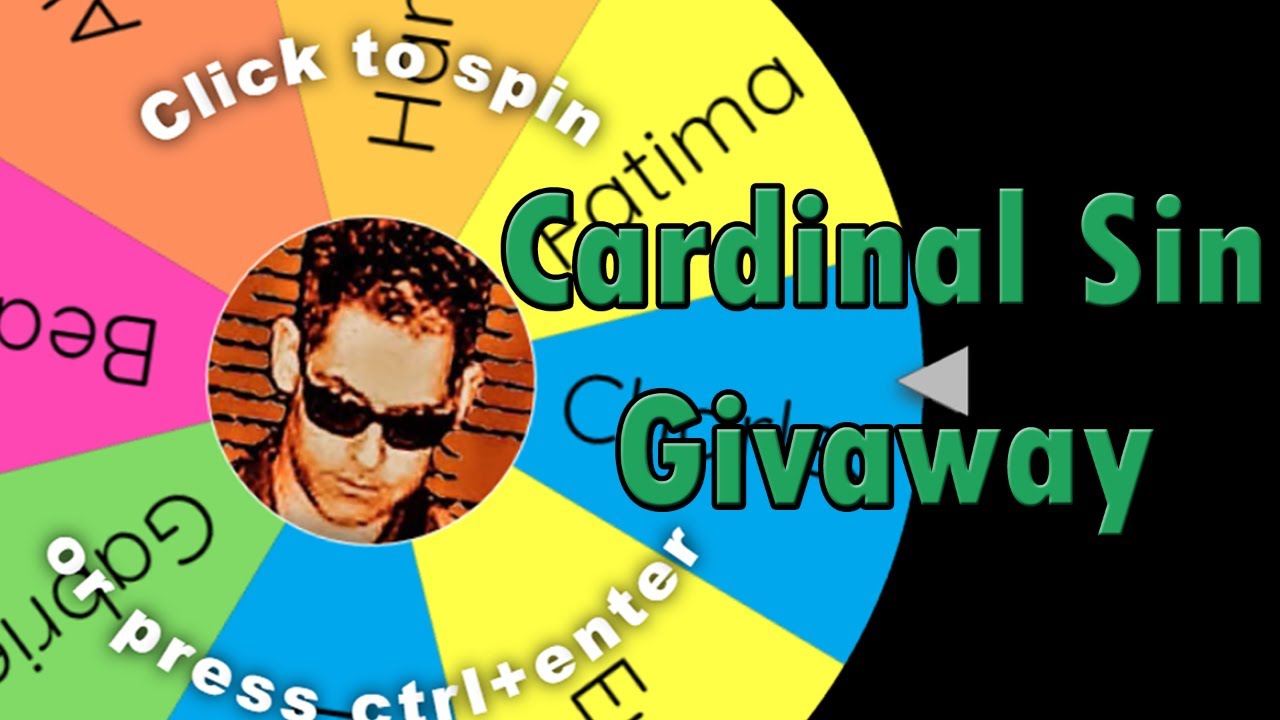 Cardinal Sin Giveaway - YouTube
