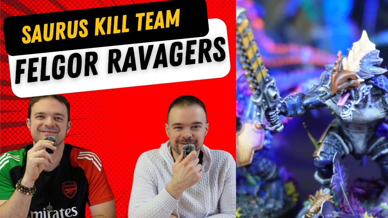 How to Build & Paint Felgor Ravagers for Kill Team – Custom Saurus ...