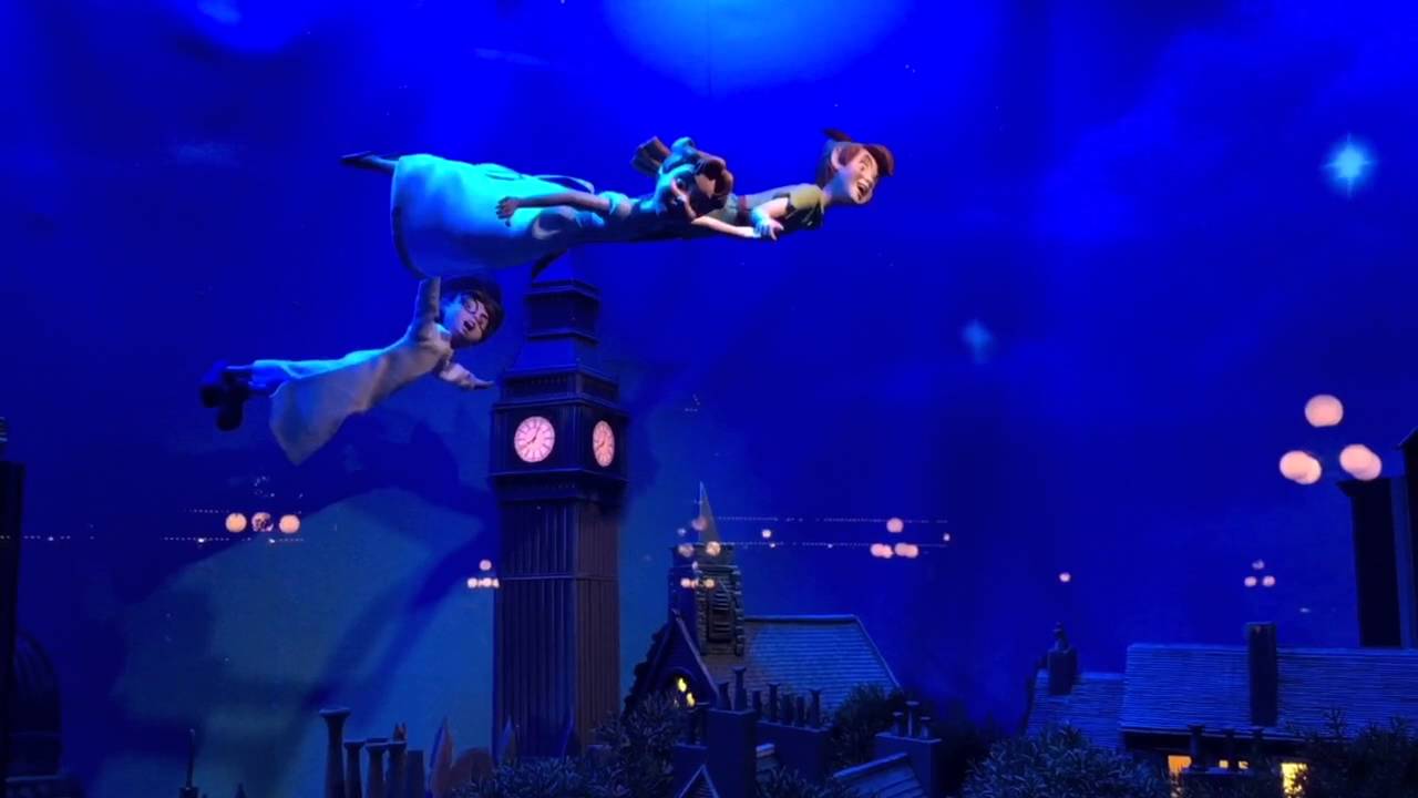 Main Street Enchanted Window - Peter Pan - Disneyland Diamond ...