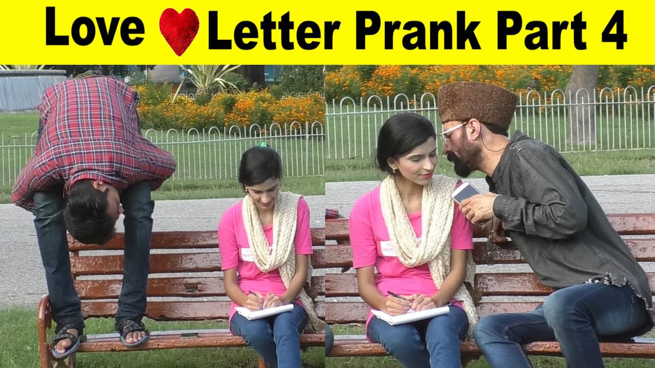Love Letter Prank Part 4 | English Ka Tadka | Allama Pranks | Totla ...