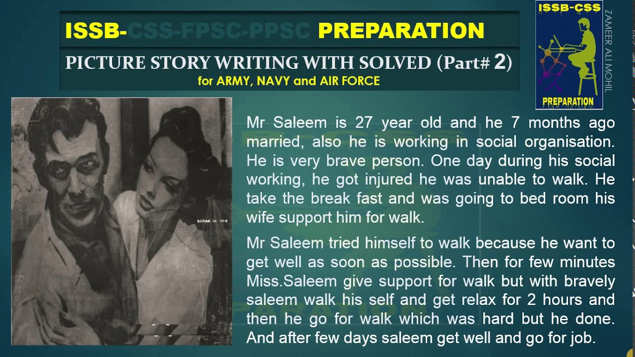 Picture Story Writing In ISSB Solved Pictures Series 2 50 Picture Story Writing In ISSB Solved Pictures Series 2 50