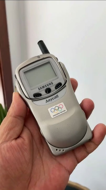 SAMSUNG SGH-500C with Flip Keypad Cover Classic Phone Vintage Fashion #Samsung #SGH-500 #Anycall ...