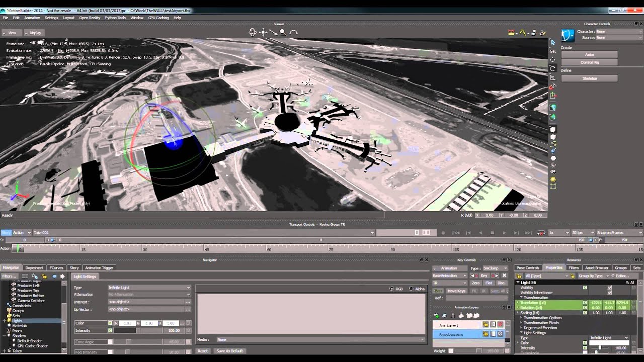 Clustering Lighting for Autodesk MotionBuilder - YouTube