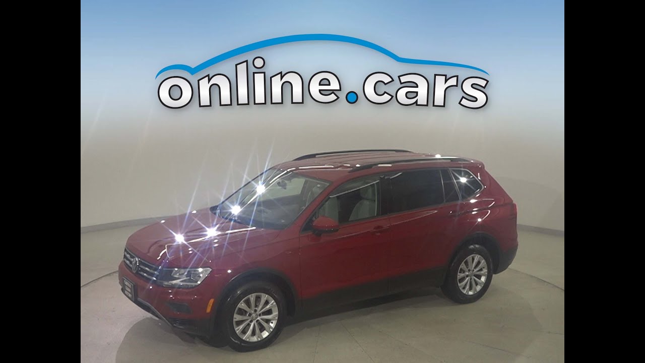A44253YT Used 2018 VW Tiguan Red SUV Test Drive, Review, For Sale - YouTube