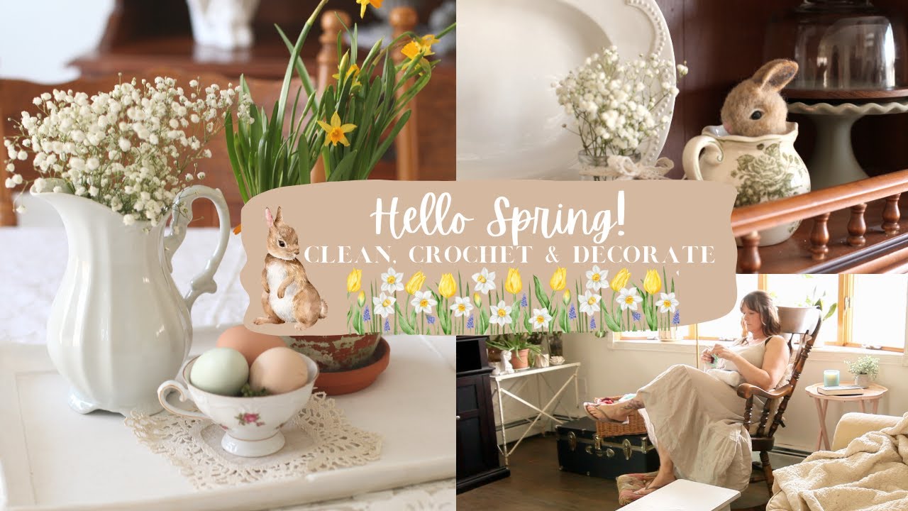 Spring has Arrived | A Cottagecore Inspired Day | Spring Decor ...