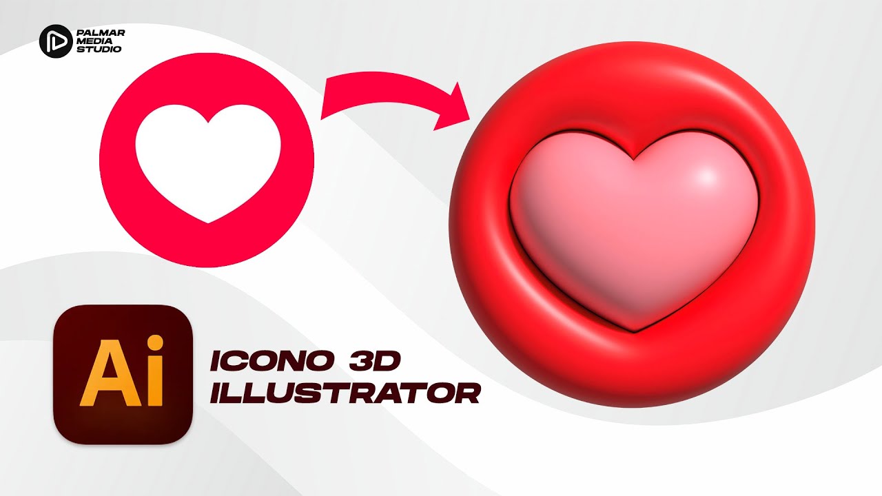 Illustrator Tutorial - Creando Icono 3D en Illustrator (FÁCIL Y RÁPIDO ...