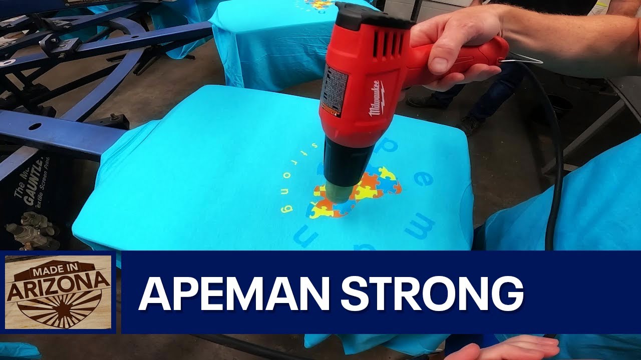 Apeman Strong's motivational workout clothes | Made in Arizona - YouTube