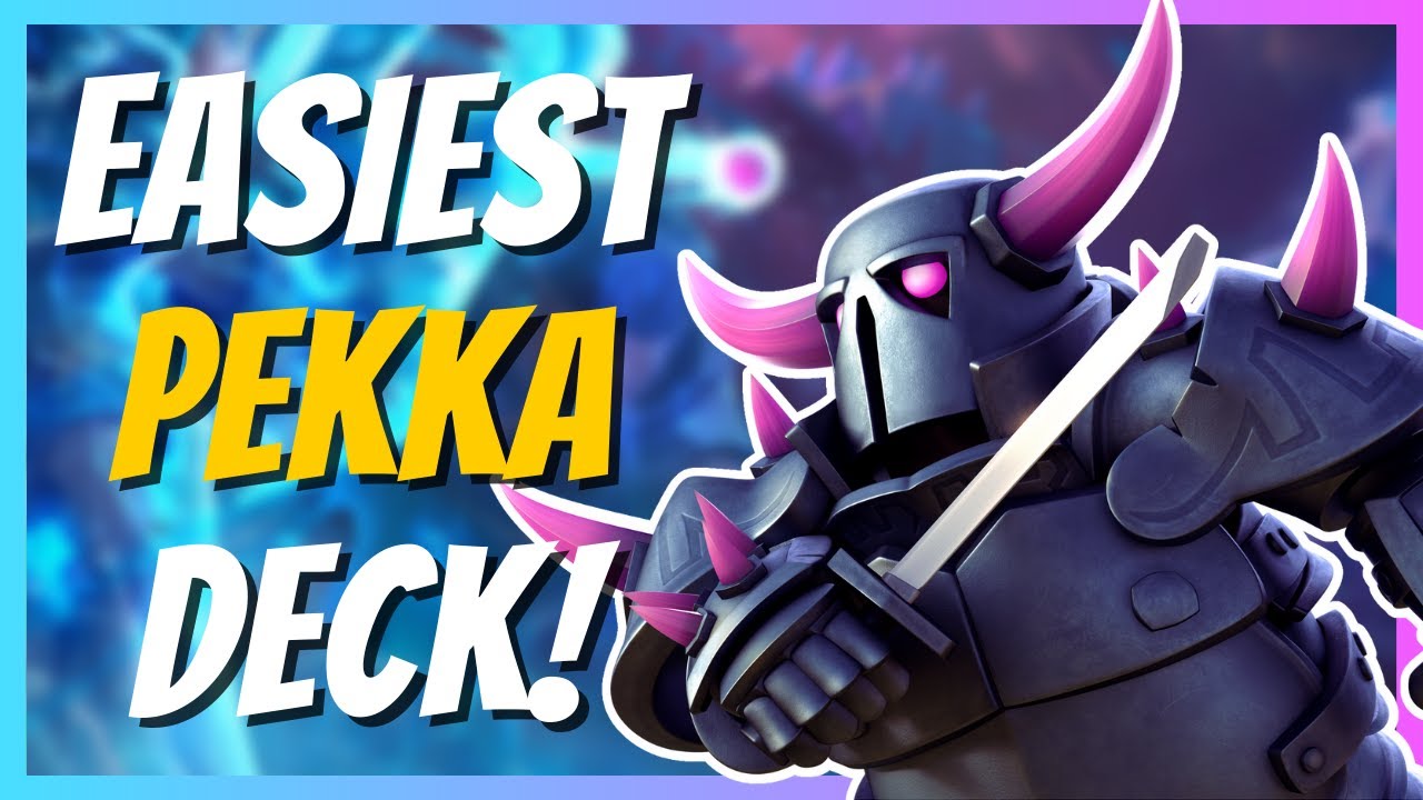 *NEW* PEKKA BRIDGE SPAM DECK DOMINATES THE CLASH ROYALE META! - YouTube