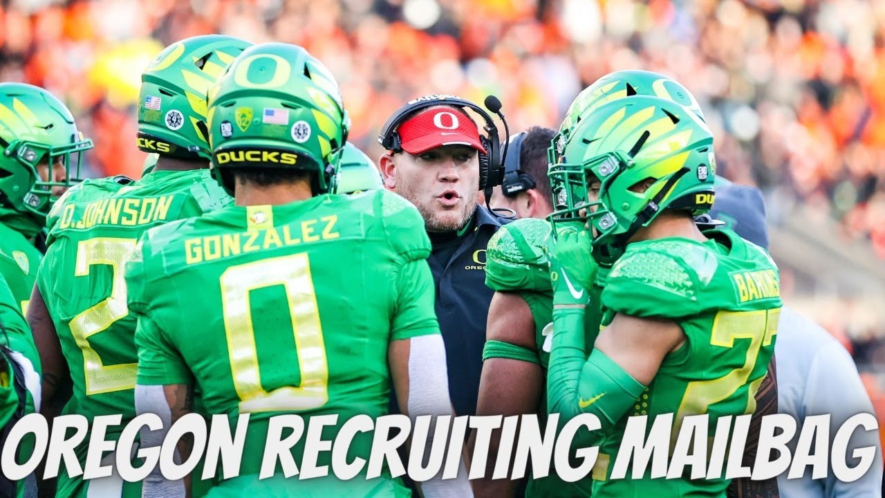 Oregon Football/Recruiting Mailbag | Ducks Dish Podcast - YouTube