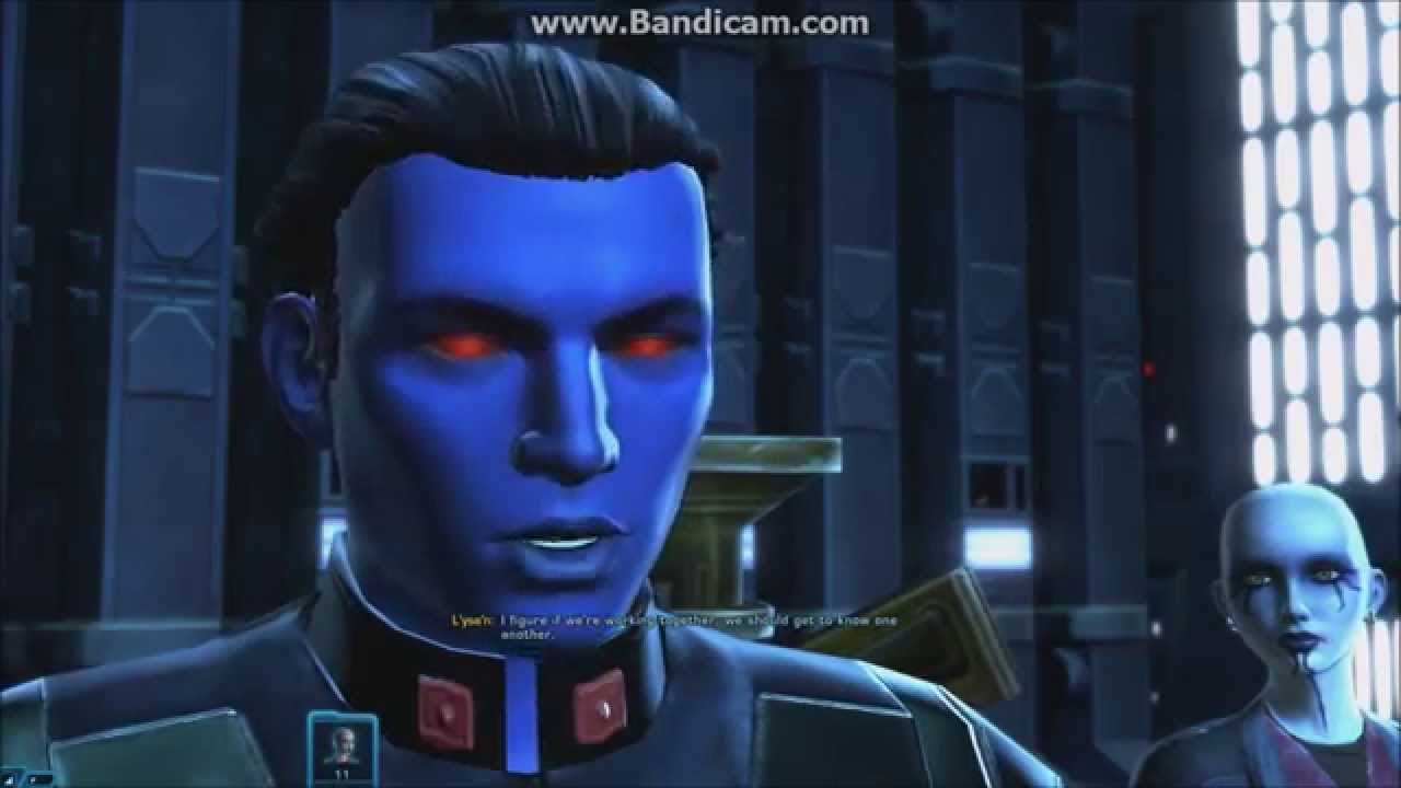 Swtor Imperial Agent Light Prologue Dromund Kaas Youtube