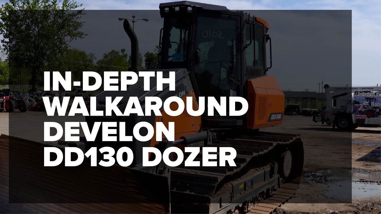 Develon 2024 DD130 Dozer 146 horsepower Perkins diesel motor, 4.6 cubic ...