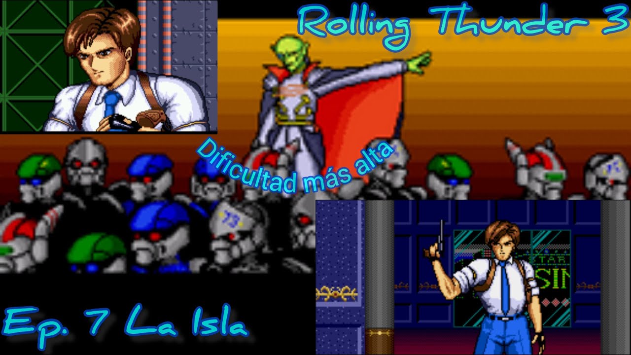 Ep.7 Rolling Thunder 3 - Dificultad alta (RISKY) / RetroSerie / Sega Genesis - YouTube