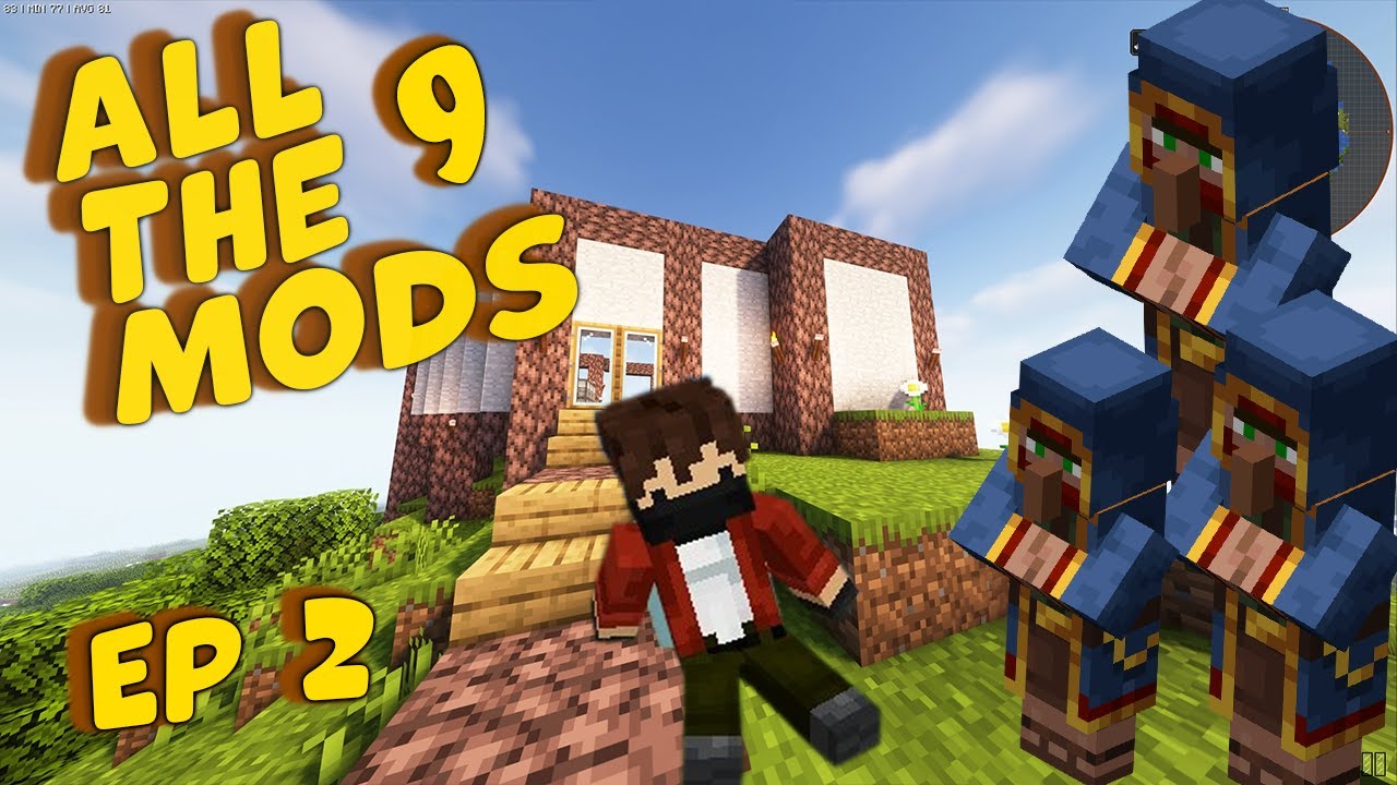 ATM 9 Modded Minecraft, Ep 2 Bruh These Wandering Traders... - YouTube