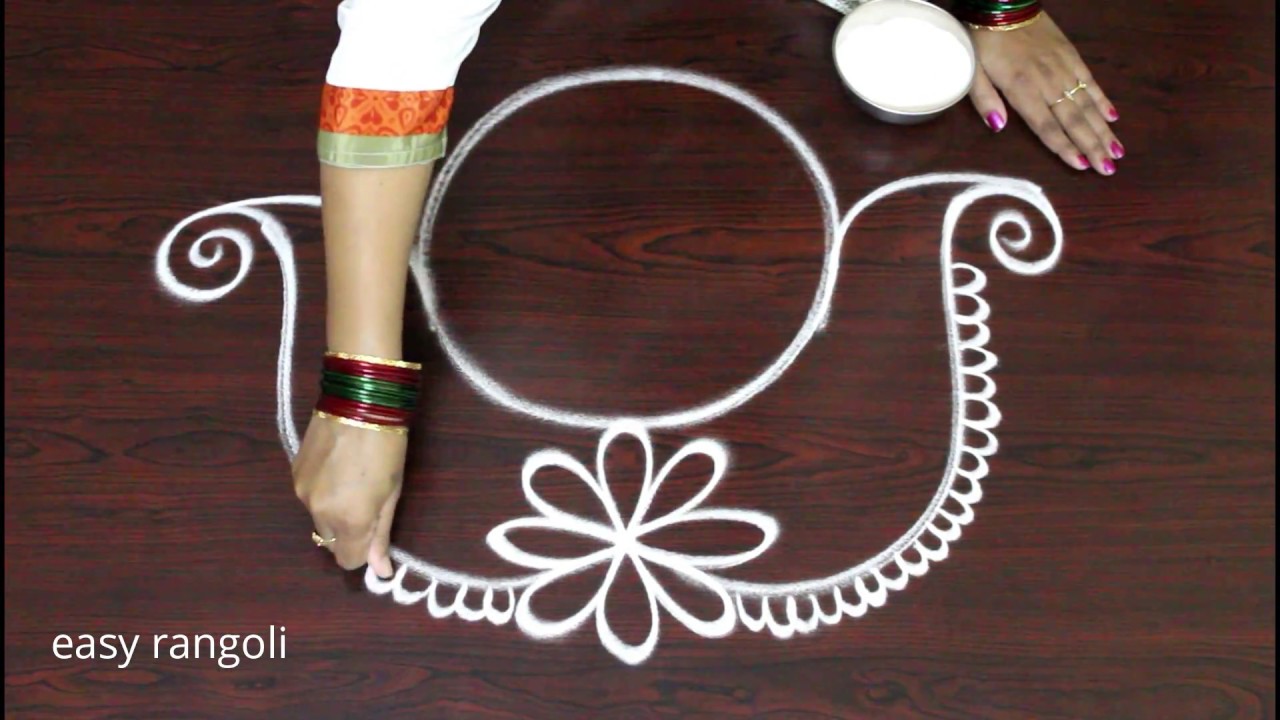 Pongal special pot designs | Sankranthi bhogi kundalu muggulu | simple ...